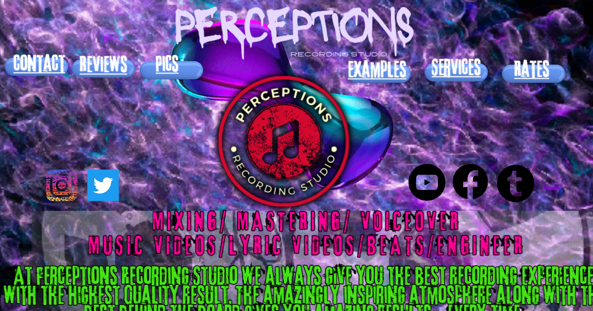Perceptions Recording Studio Marion NC